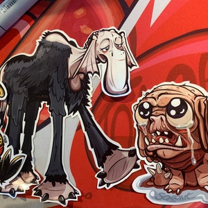 Hugag - [fearsome Critters 1910] Cryptid Sticker - Etsy