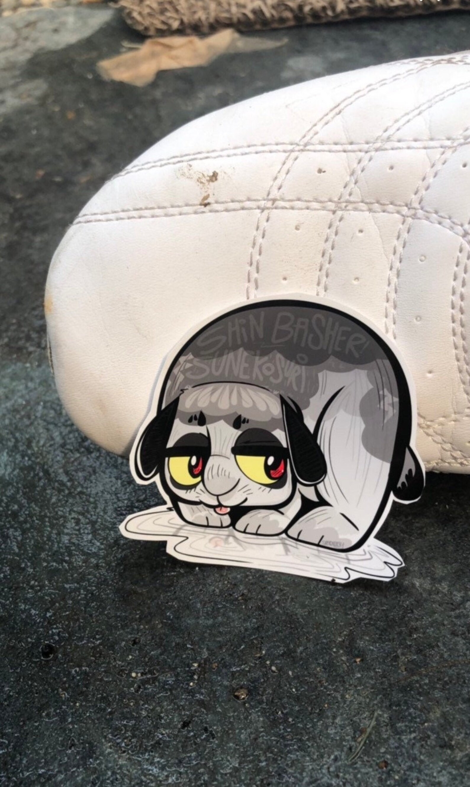 Sunekosuri Shin Basher Yokai Sticker - Etsy