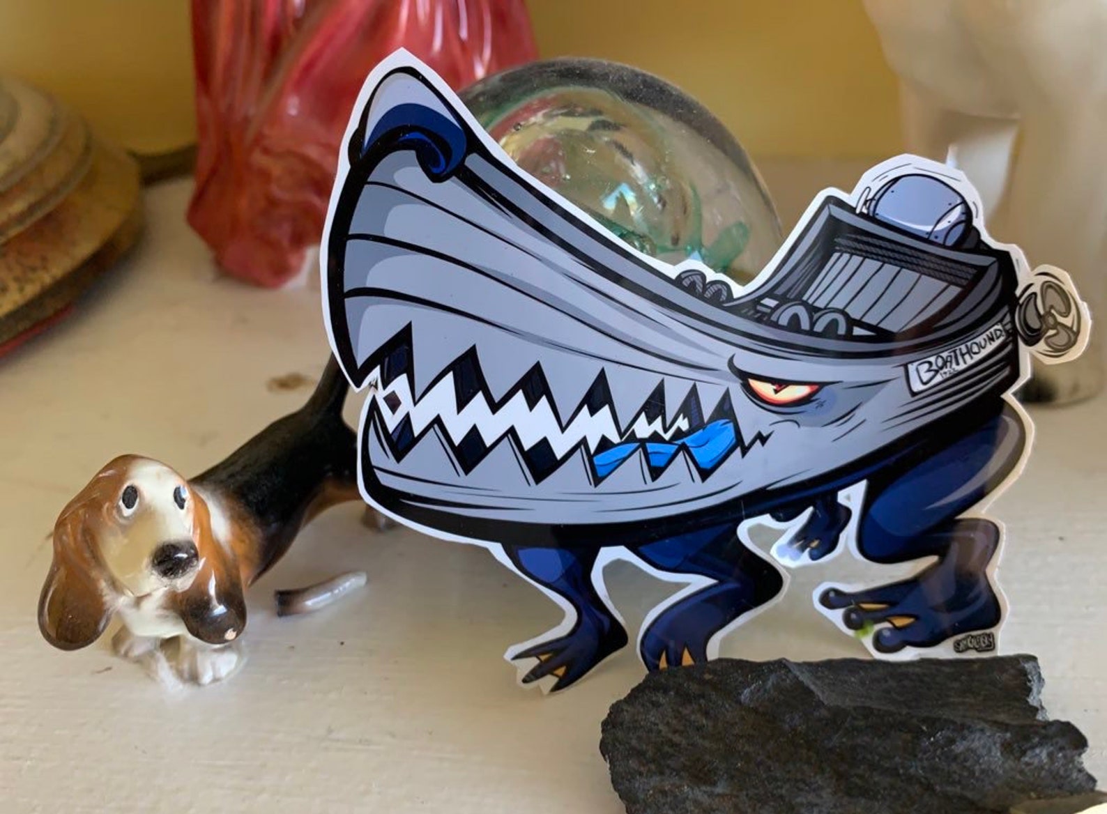Boat Hound - [fearsome Critter] Cryptid Sticker. - Etsy