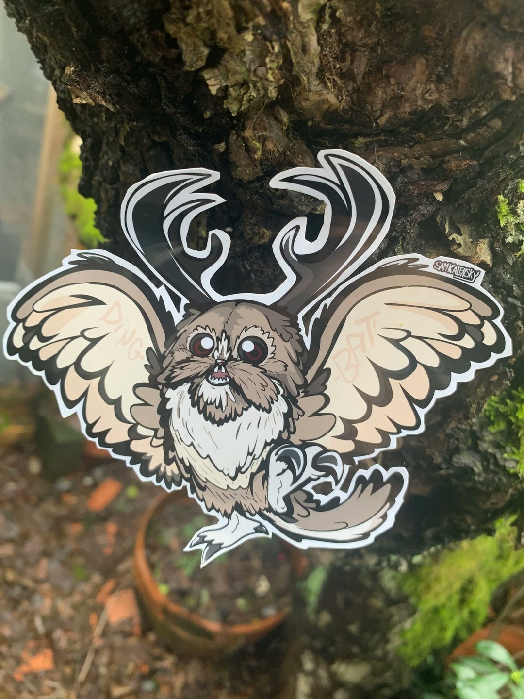 Dingbat - [fearsome Critter] - Cryptid Sticker - Etsy