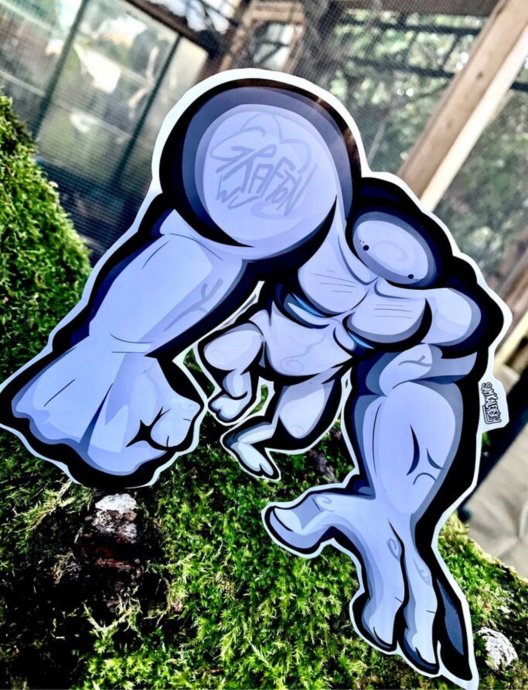 Grafton Monster cryptid Sticker - Etsy