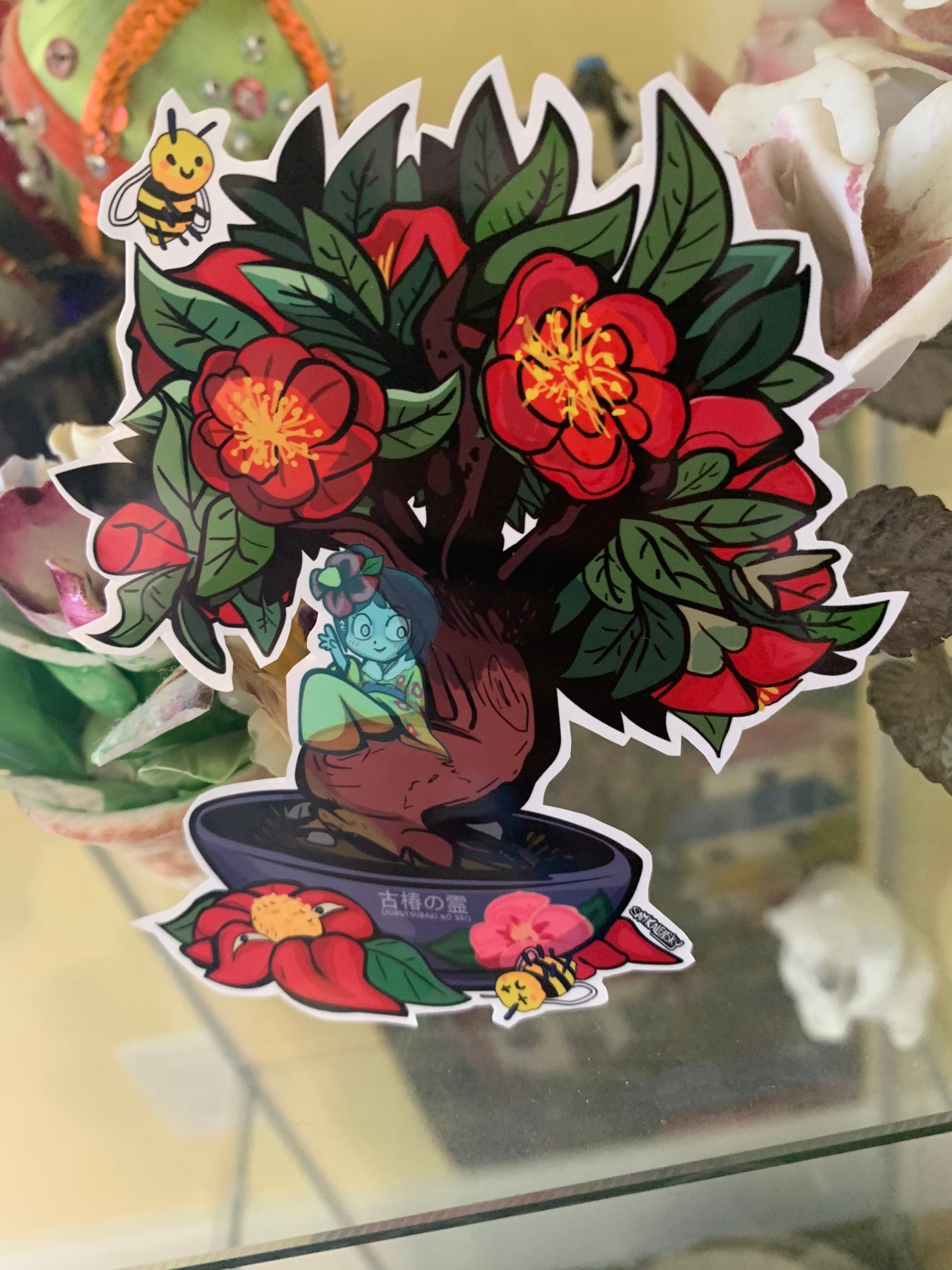 Furutsubaki No Rei - Camellia Trees - Yokai Bonsai #3 - Etsy Canada