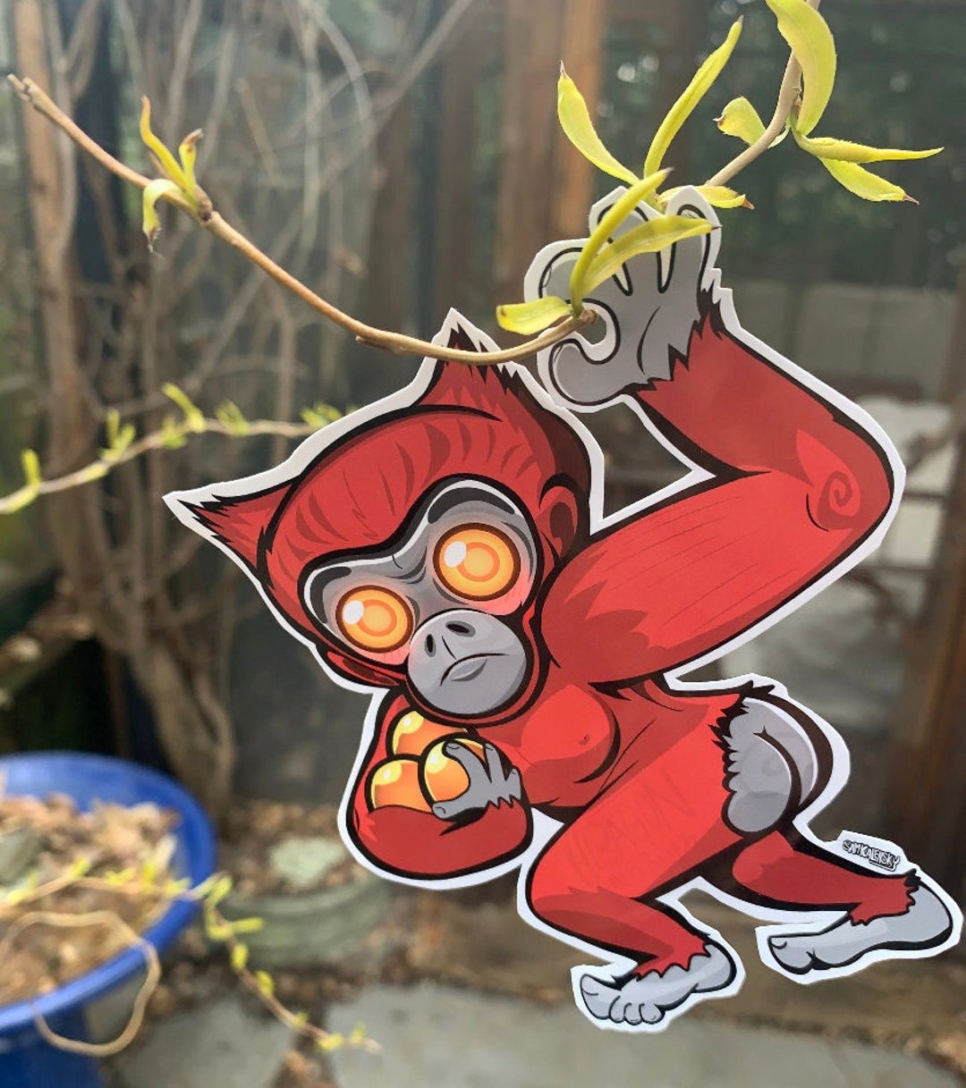 Hibagon - [uma/yokai/cryptid] Sticker - Etsy