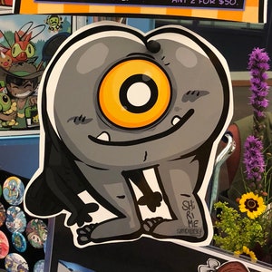 Shirime - Yokai Sticker Butt Ghost - Etsy