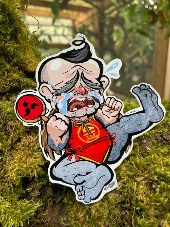 Konaki-jiji 子泣き爺 こなきじじい yokai Sticker - Etsy UK