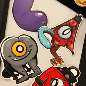 Shirime - Yokai Sticker Butt Ghost - Etsy