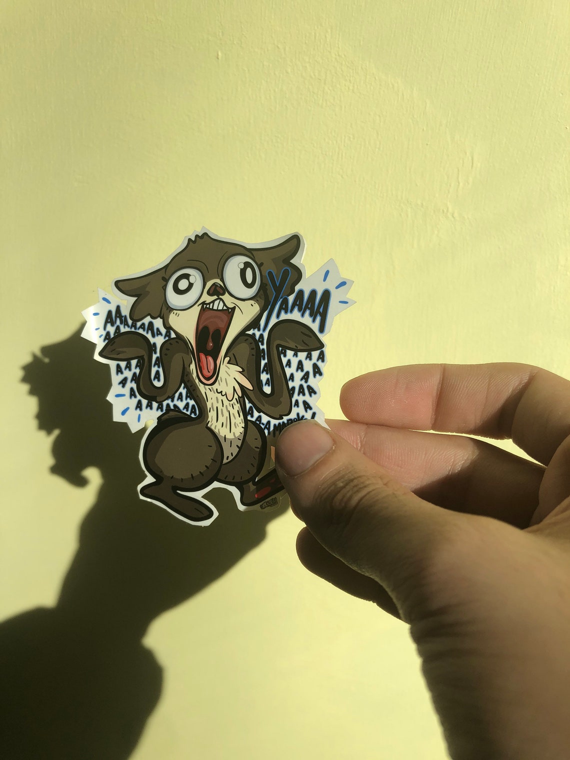Yamabiko Echo - Yokai Sticker - Etsy Canada