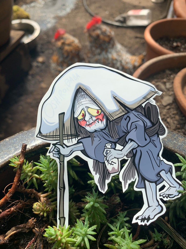 Oshiroi-baba - 白粉婆 - [yokai] - Etsy