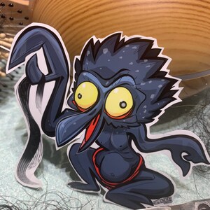 Kamikiri - Hair Cutter - Yokai Sticker - Etsy