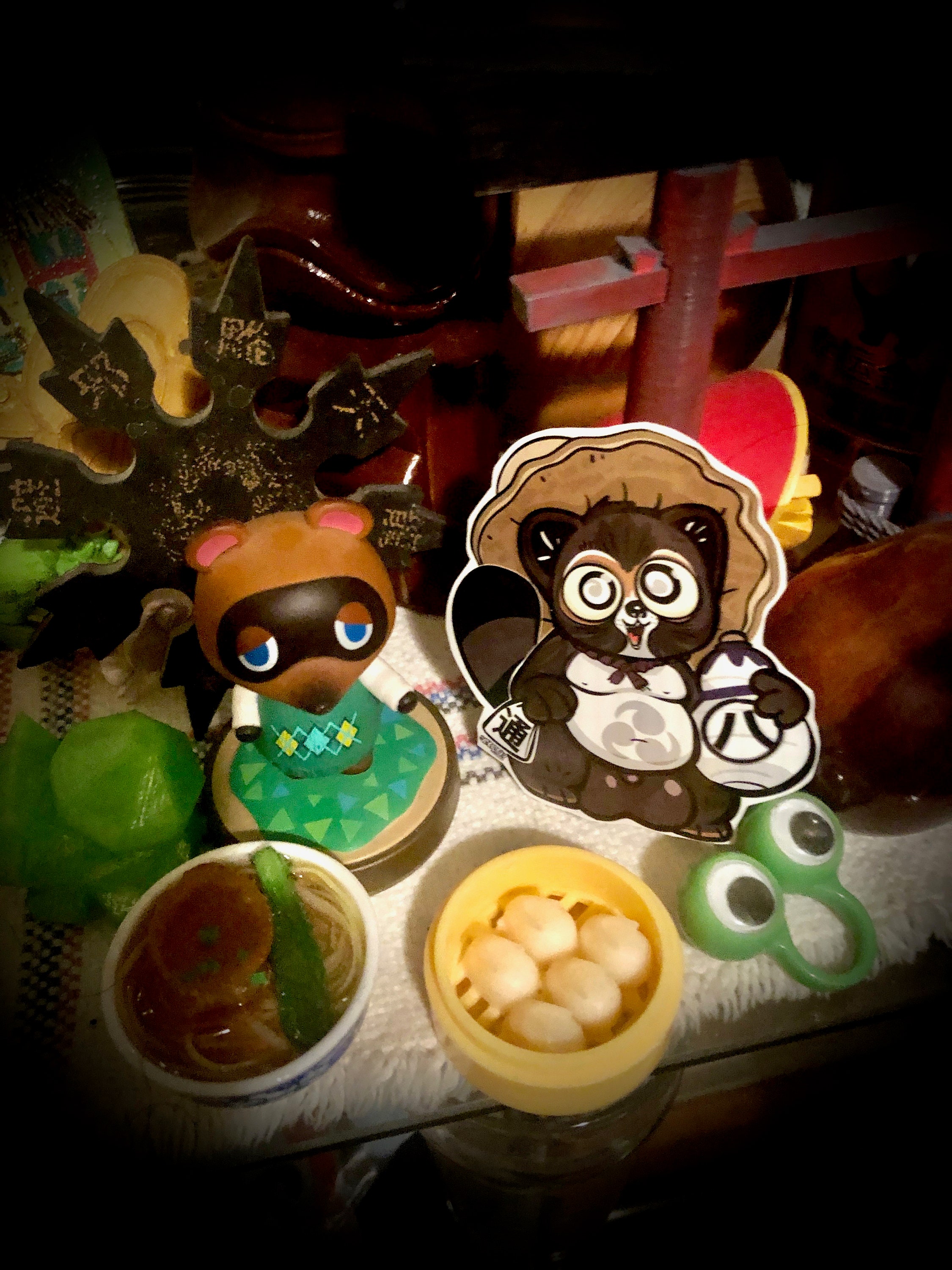 Shigaraki Tanuki Yokai Stickers - Etsy