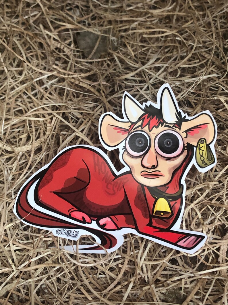 Kudan - Yokai Sticker - Etsy Canada