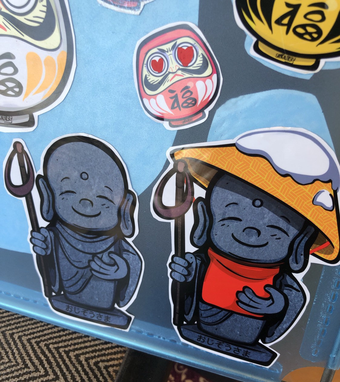 Kasa Jizo - Statue Stickers - Etsy Canada