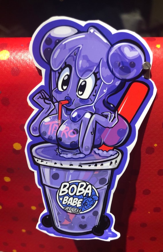 Boba Babe Sticker - Etsy