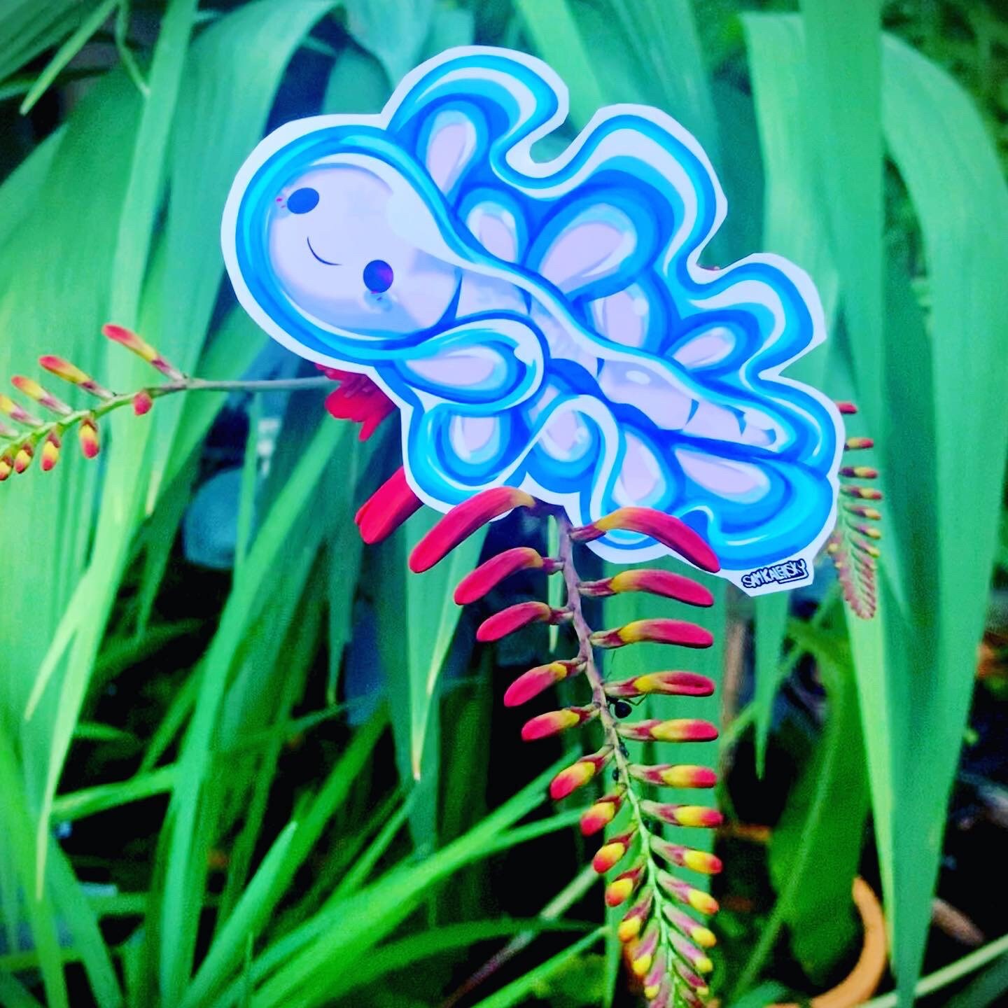 Sky Fish - Air Rod - Cryptid Ufo Sticker - Etsy