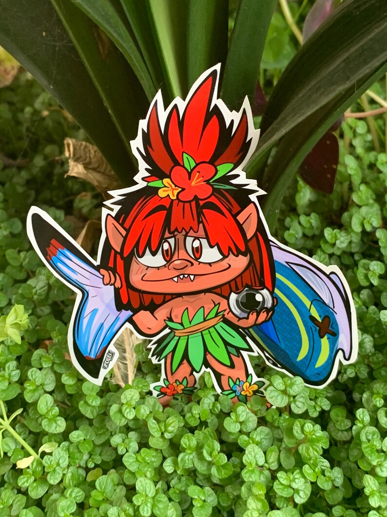 Kijimuna Yokai Sticker - Etsy
