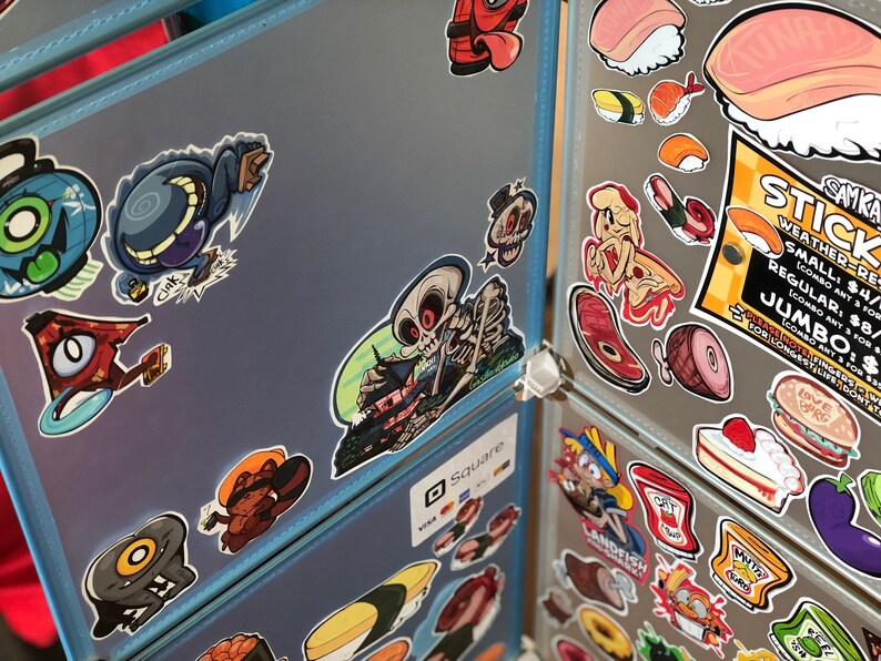 Gashadokuro Giant Skeleton Yokai Sticker | Etsy