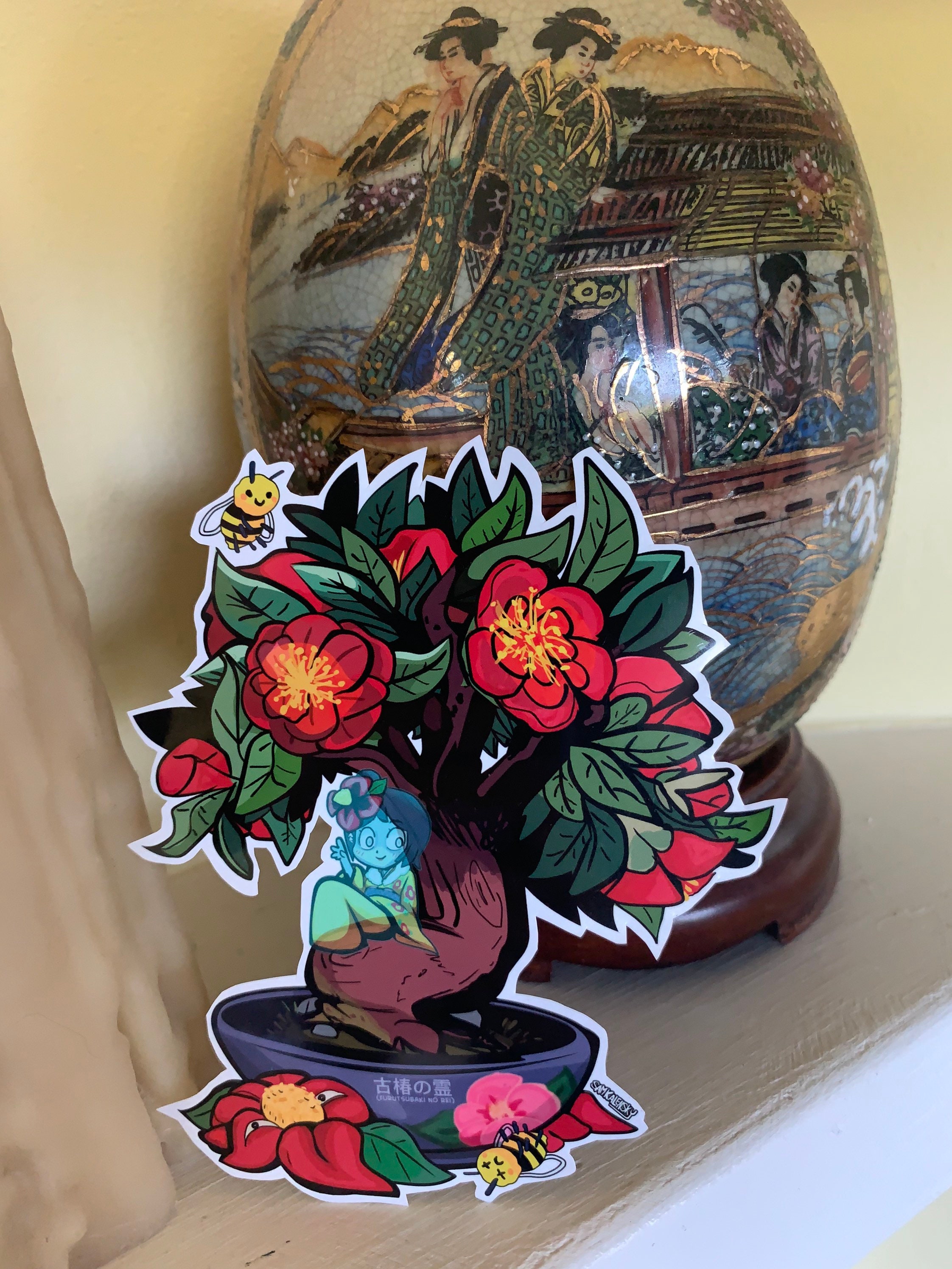 Furutsubaki No Rei - Camellia Trees - Yokai Bonsai #3 - Etsy Canada