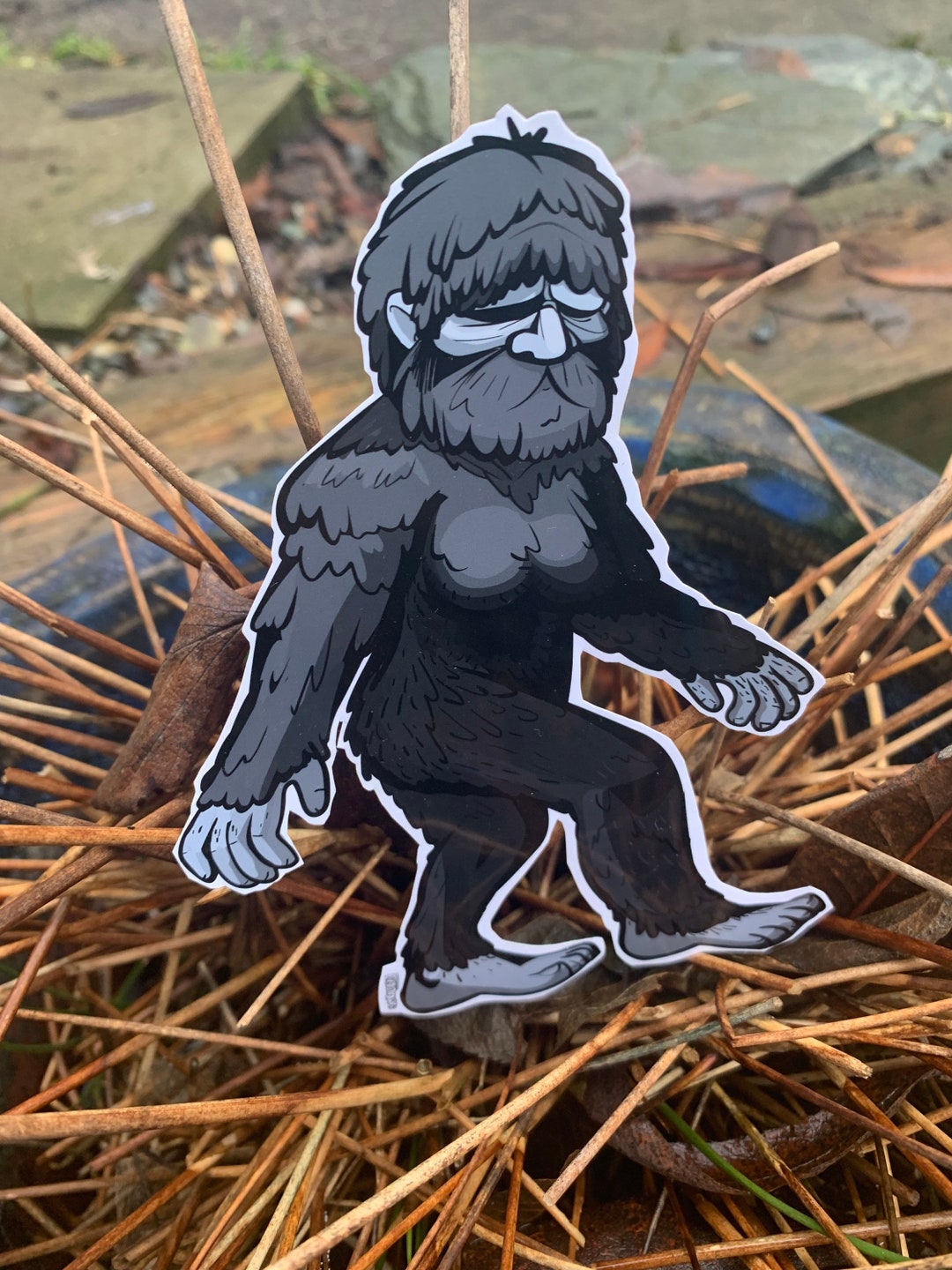 Bigfoot - “patty” - [cryptid] - Etsy