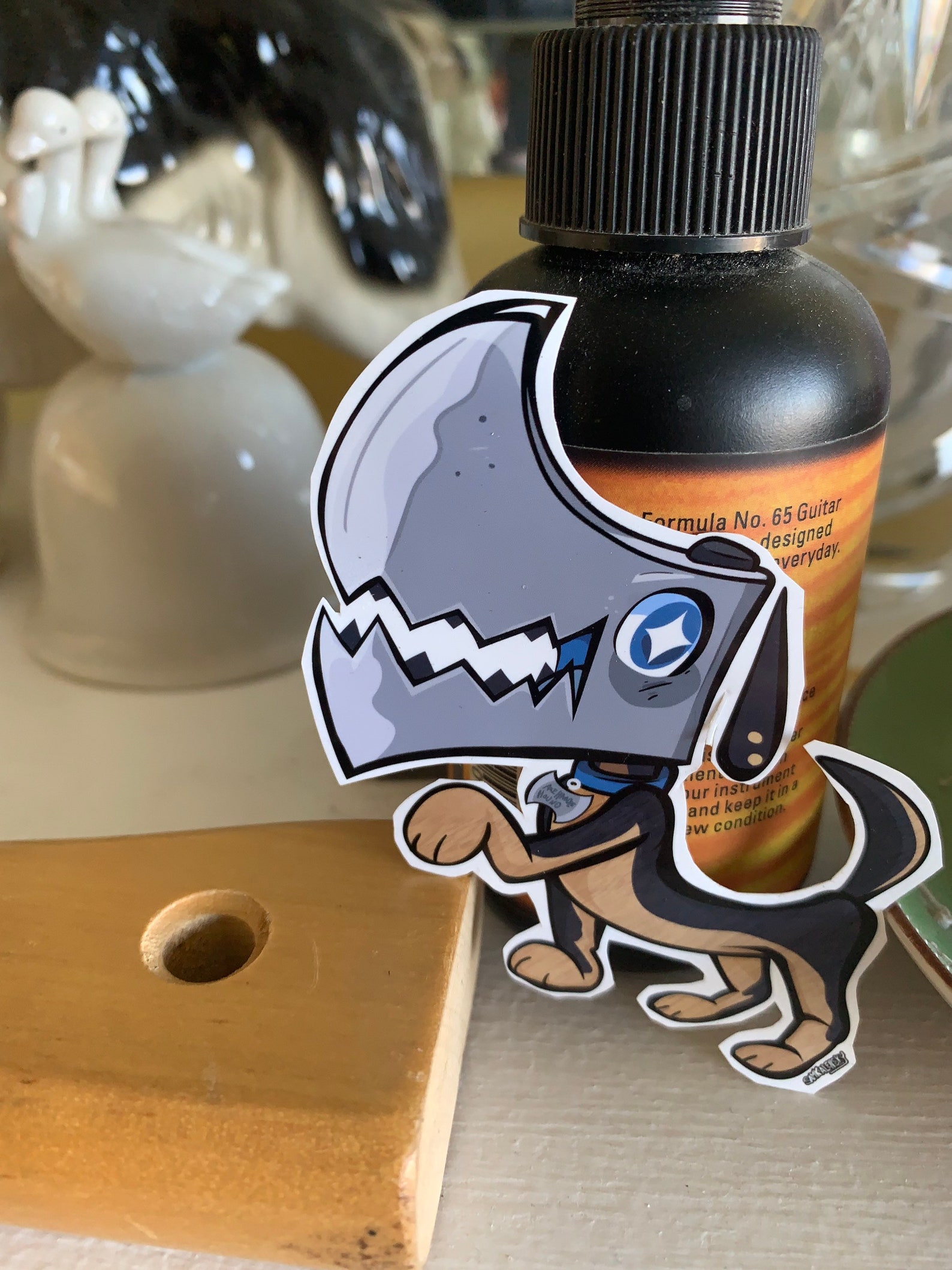 The Axe Handle Hound Fearsome Critter Cryptid Sticker - Etsy