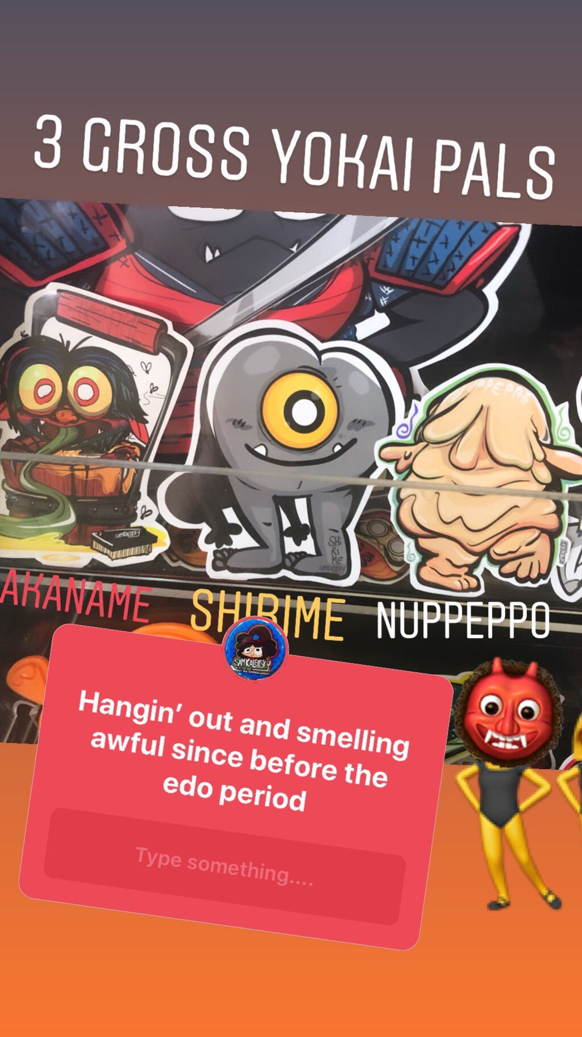 Nuppeppo Yokai Sticker | Etsy