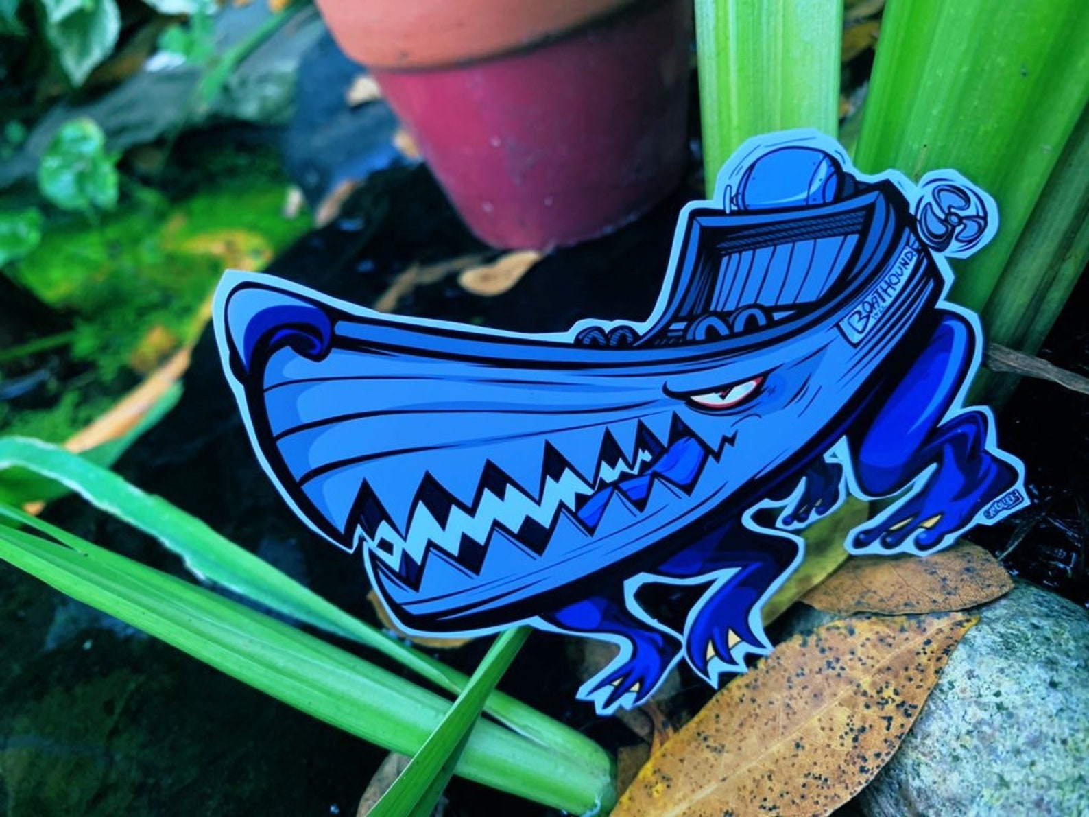 Boat Hound - [fearsome Critter] Cryptid Sticker. - Etsy