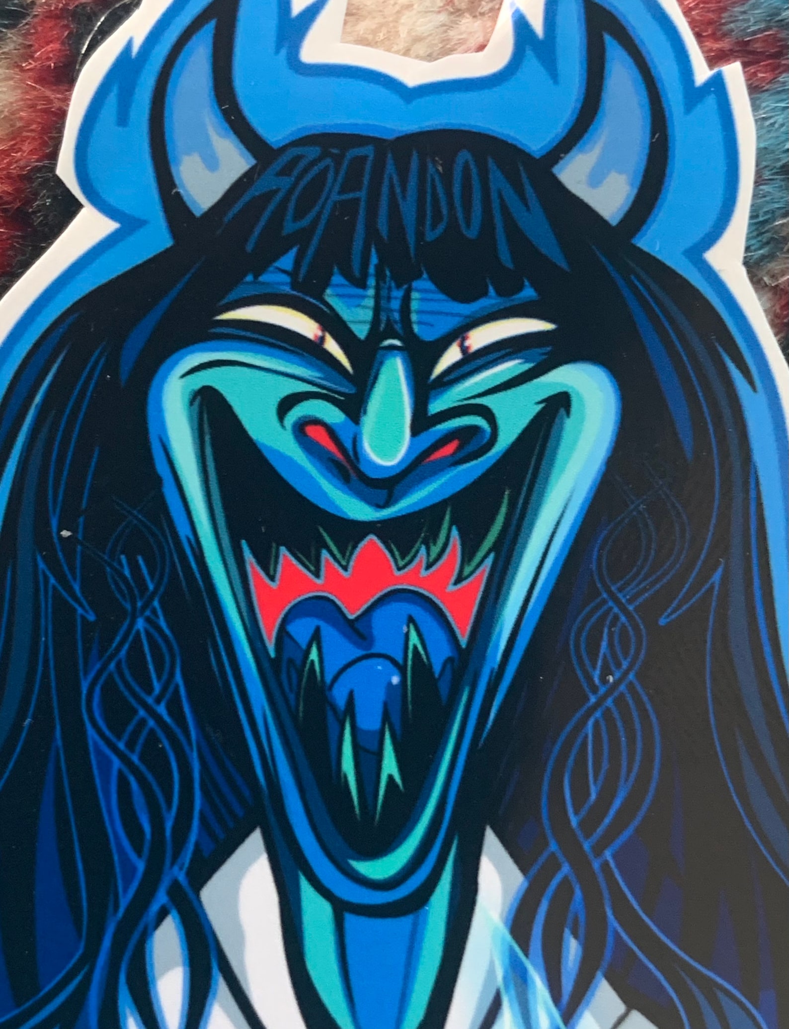 Aoandon the 100th Ghost of Hyakumonogatari Yokai Sticker - Etsy