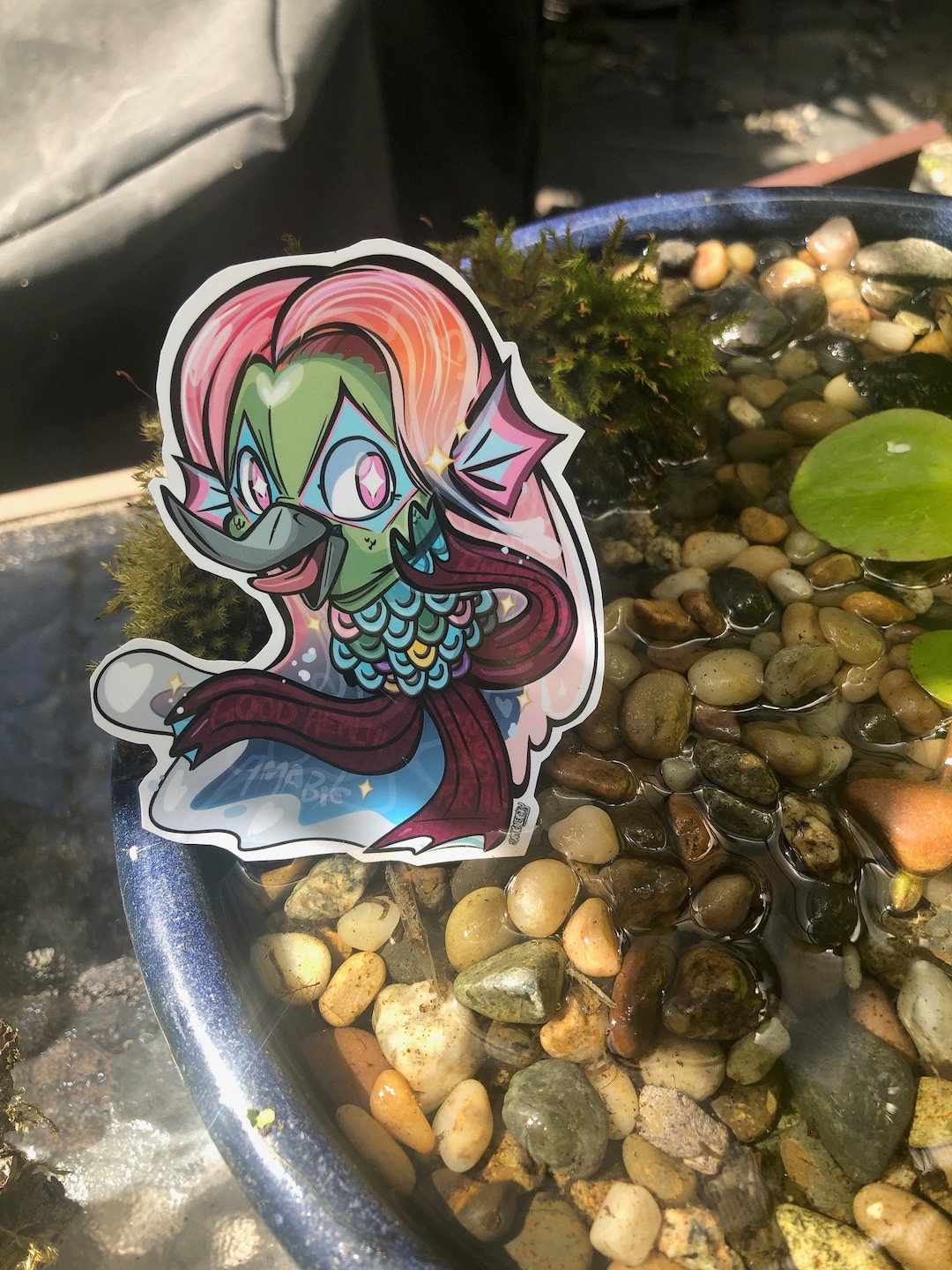 Amabie - アマビエ - [1846] - Healing Mermaid Yokai Sticker - Etsy