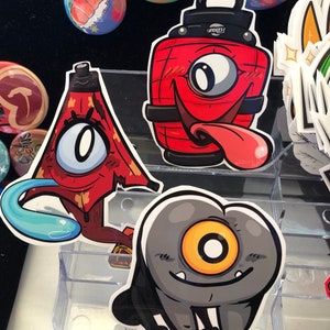 Shirime - Yokai Sticker Butt Ghost - Etsy