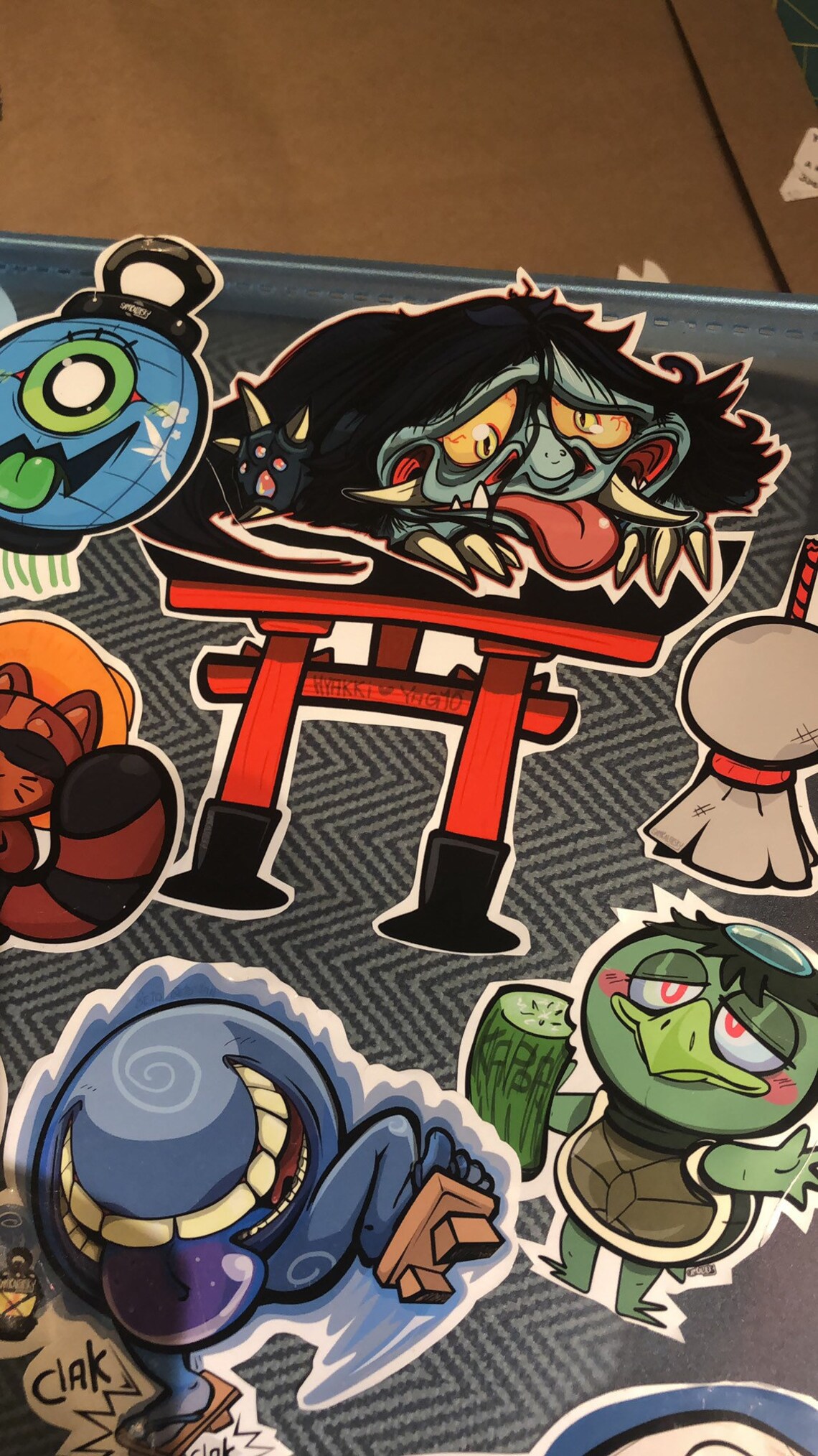 Otoroshi - Yokai Sticker - Etsy Canada
