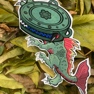 Waniguchi – 鰐口 – [yokai] - Etsy