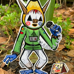 Sam, the Sandown Clown - [alien] - Etsy