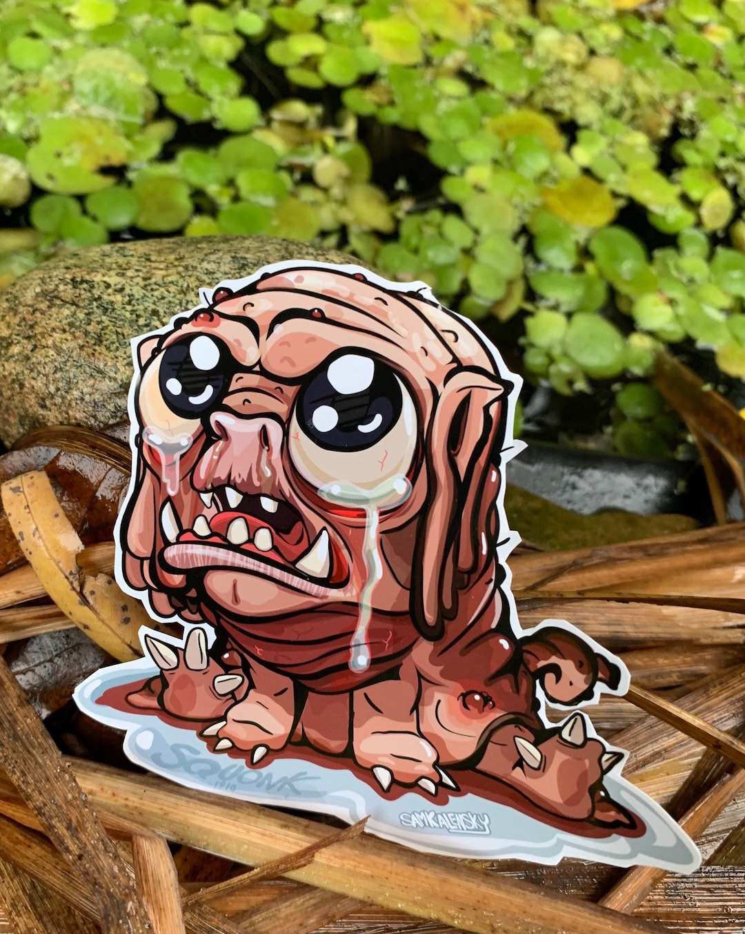 The Squonk - [ Fearsome Critters ] - Cryptid Stickers - Etsy