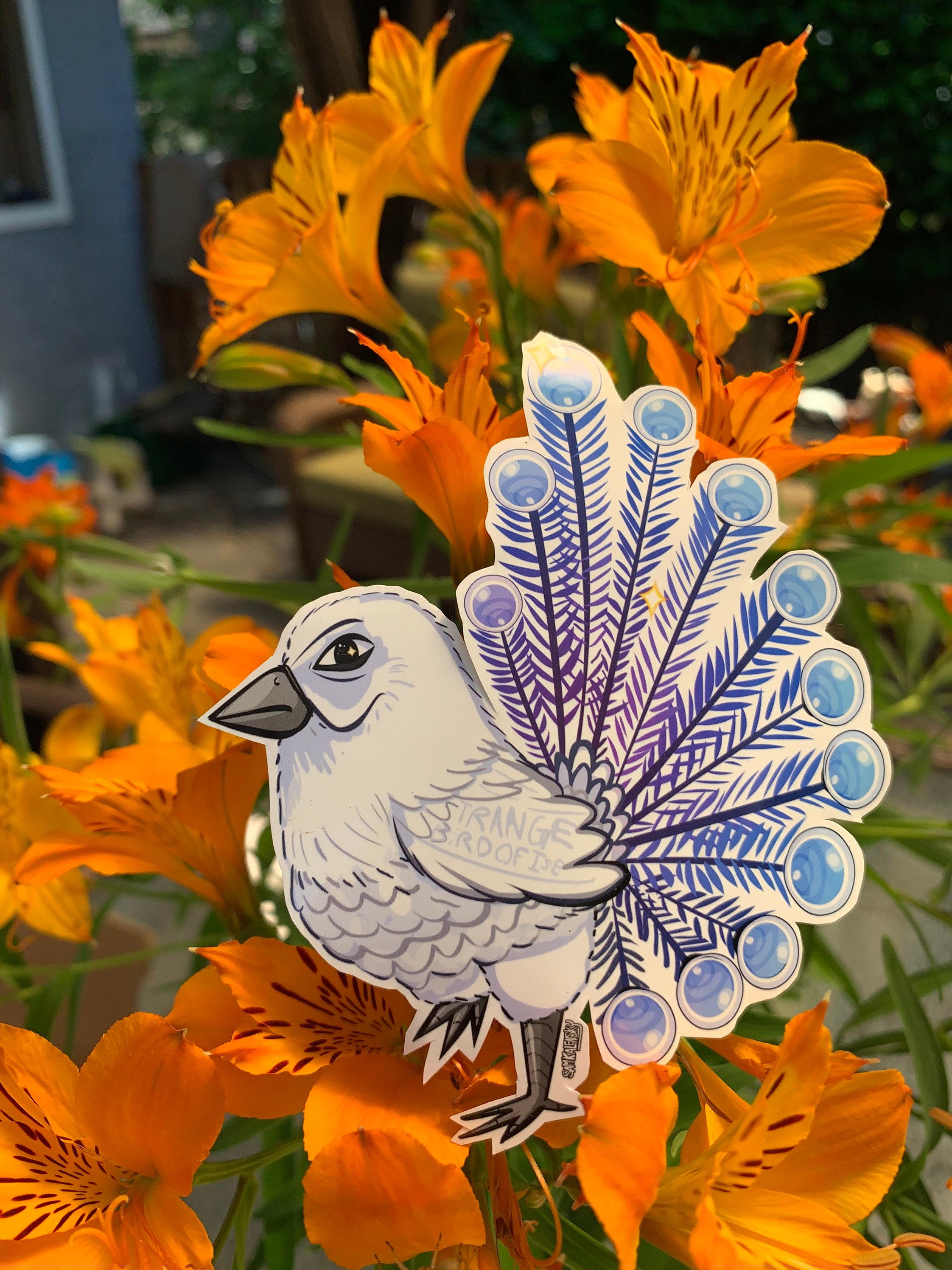 Ise’s Strange Bird. - [1832.] - Yokai Sticker - Etsy Canada