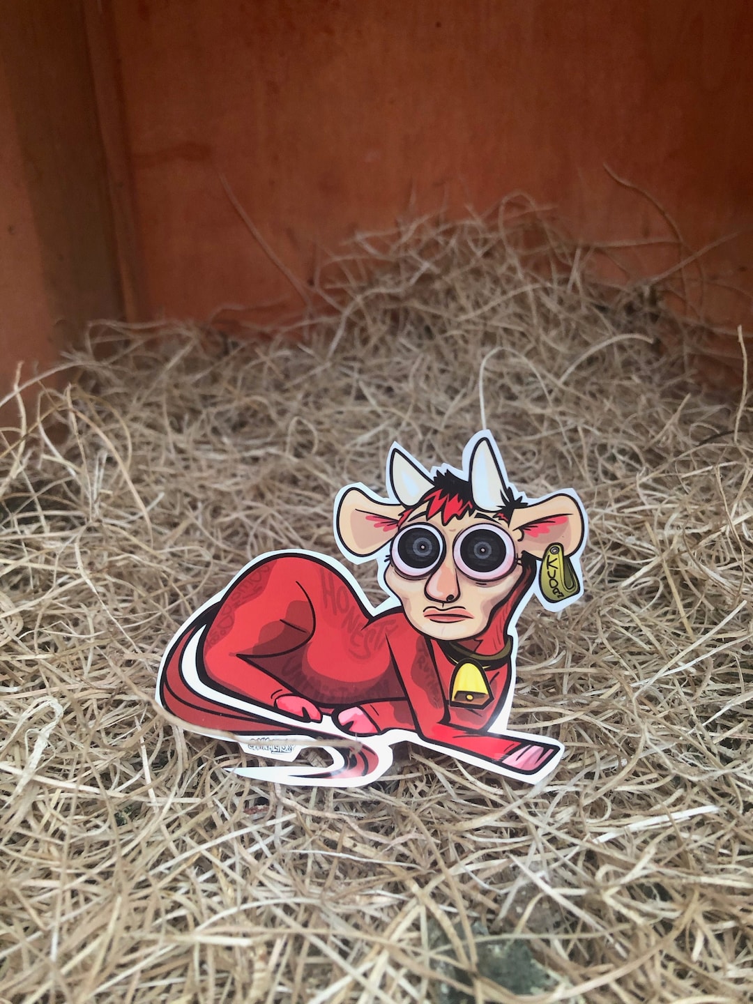 Kudan Yokai Sticker - Etsy