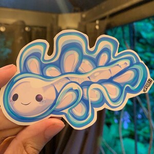 Sky Fish Air Rod Cryptid Ufo Sticker - Etsy UK