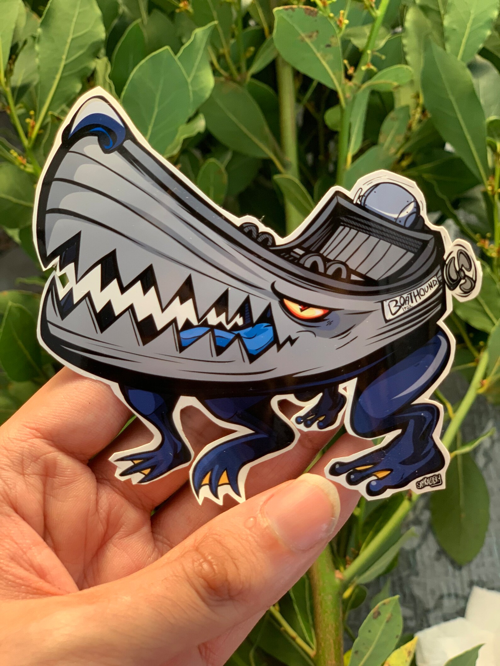 Boat Hound - [fearsome Critter] Cryptid Sticker. - Etsy