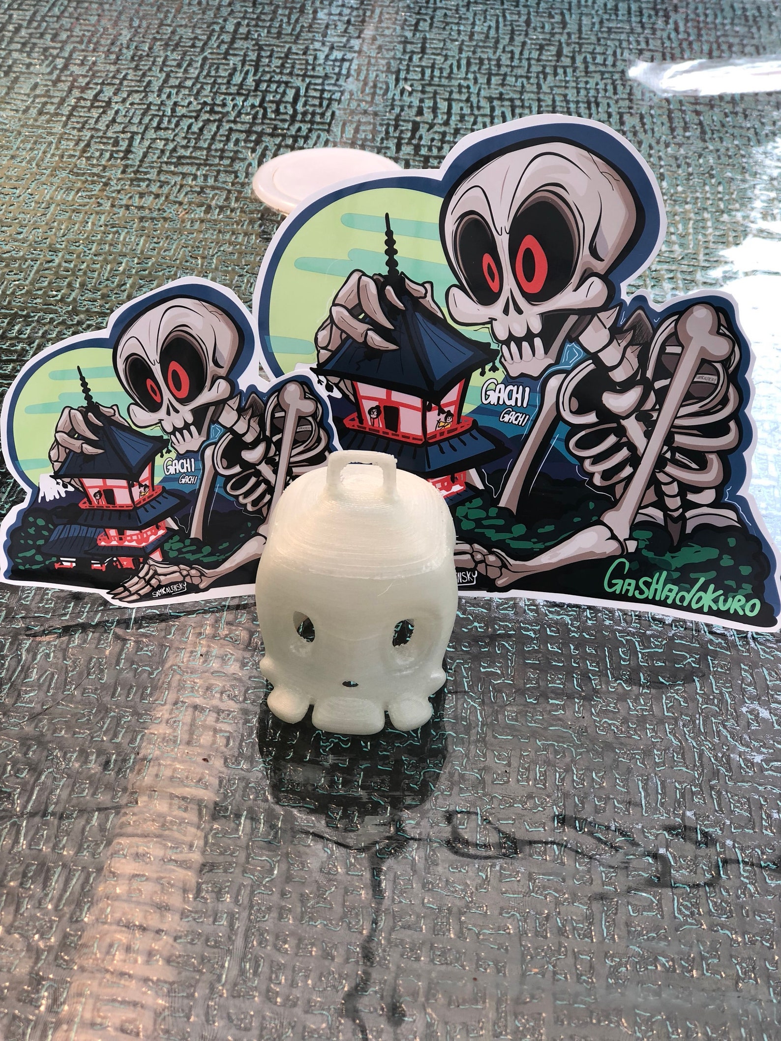 Gashadokuro Giant Skeleton Yokai Sticker - Etsy UK