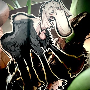 Hugag - [fearsome Critters 1910] Cryptid Sticker - Etsy