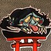 Otoroshi - Yokai Sticker - Etsy Canada