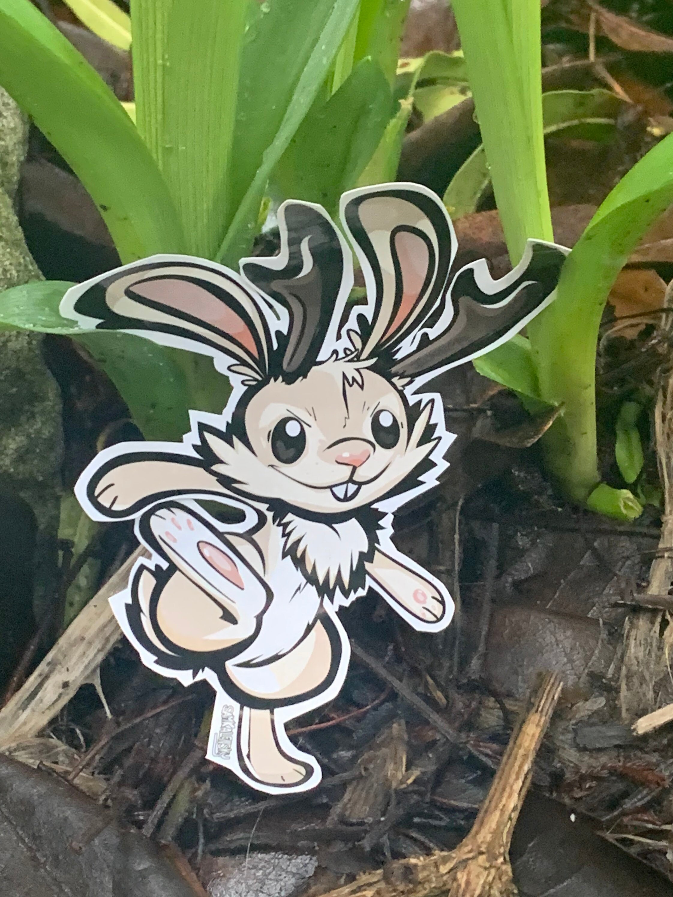 The Mighty Jackalope fearsome Critter Cryptid Stickers - Etsy Canada