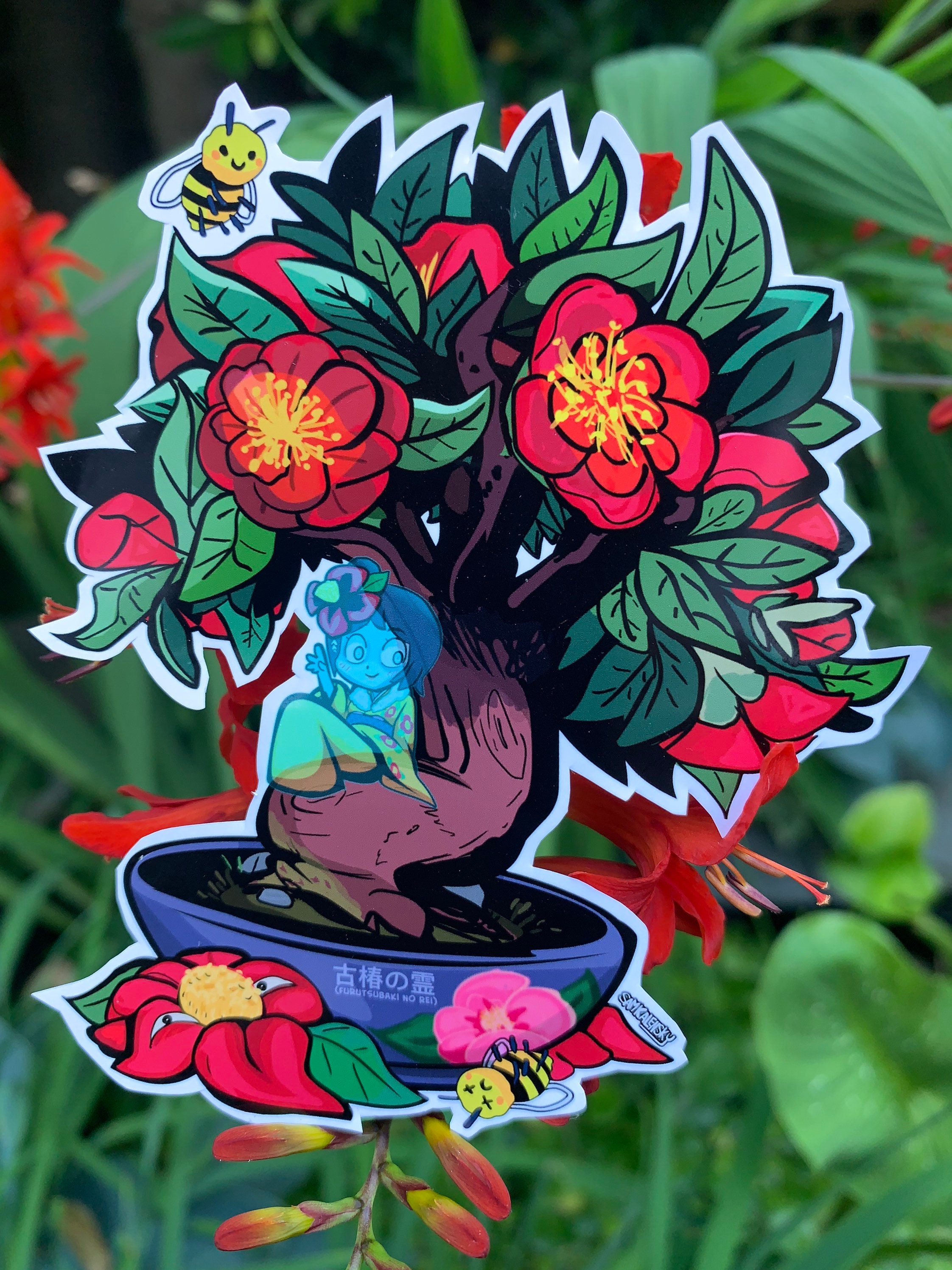 Furutsubaki No Rei - Camellia Trees - Yokai Bonsai #3 - Etsy Canada
