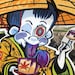 Tofu Kozo - Tofu Kid - Yokai Sticker - Etsy Canada