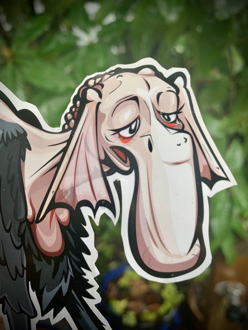 Hugag fearsome Critters 1910 Cryptid Sticker | Etsy