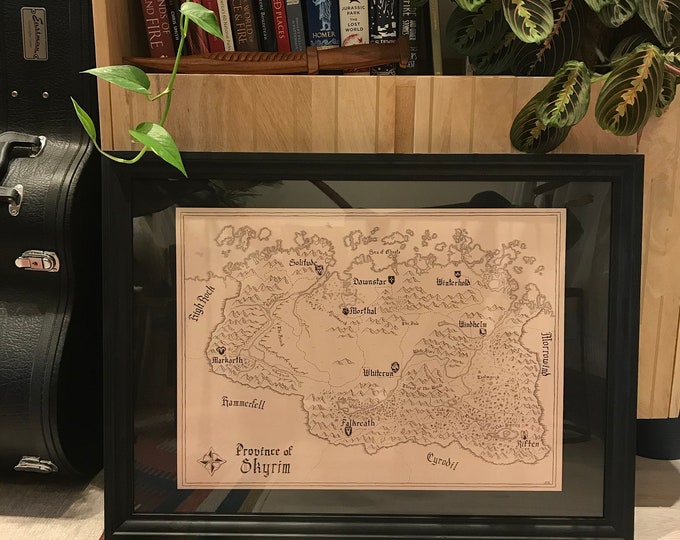 Hand-drawn Map of Alagaësia Eragon - Etsy Canada