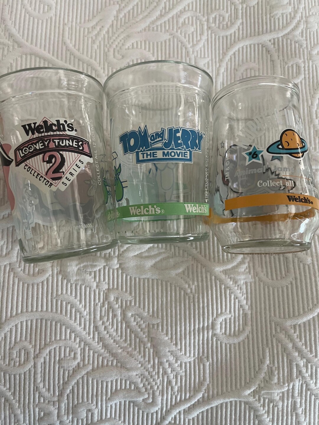 3 Vintage Welch’s Glasses Cartoons - Etsy
