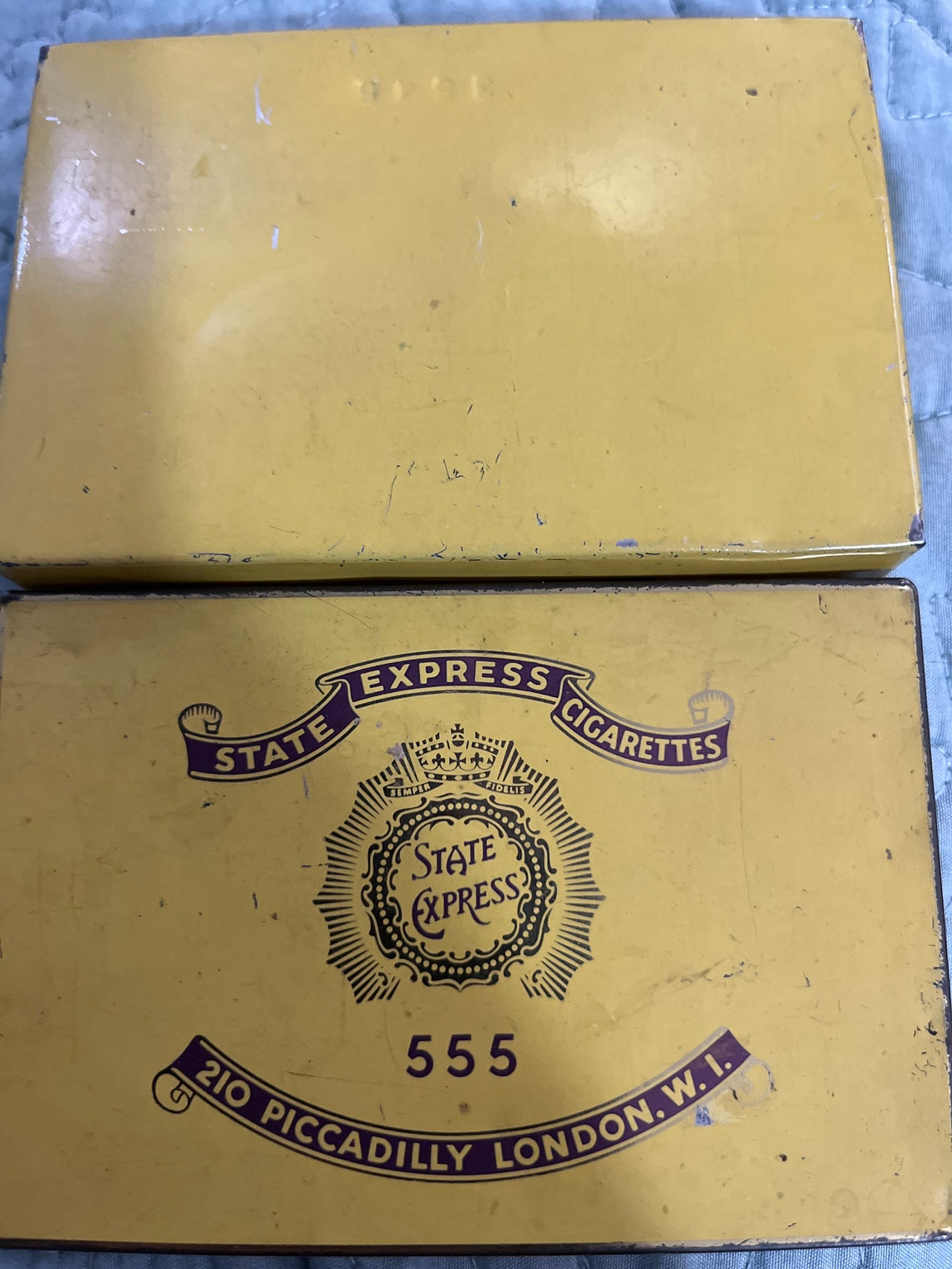 Vintage State Express Cigarette Tin Box - Etsy