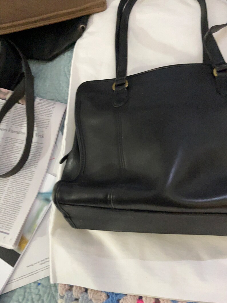 Vintage Coach Embassy Double Handle Bag - Etsy