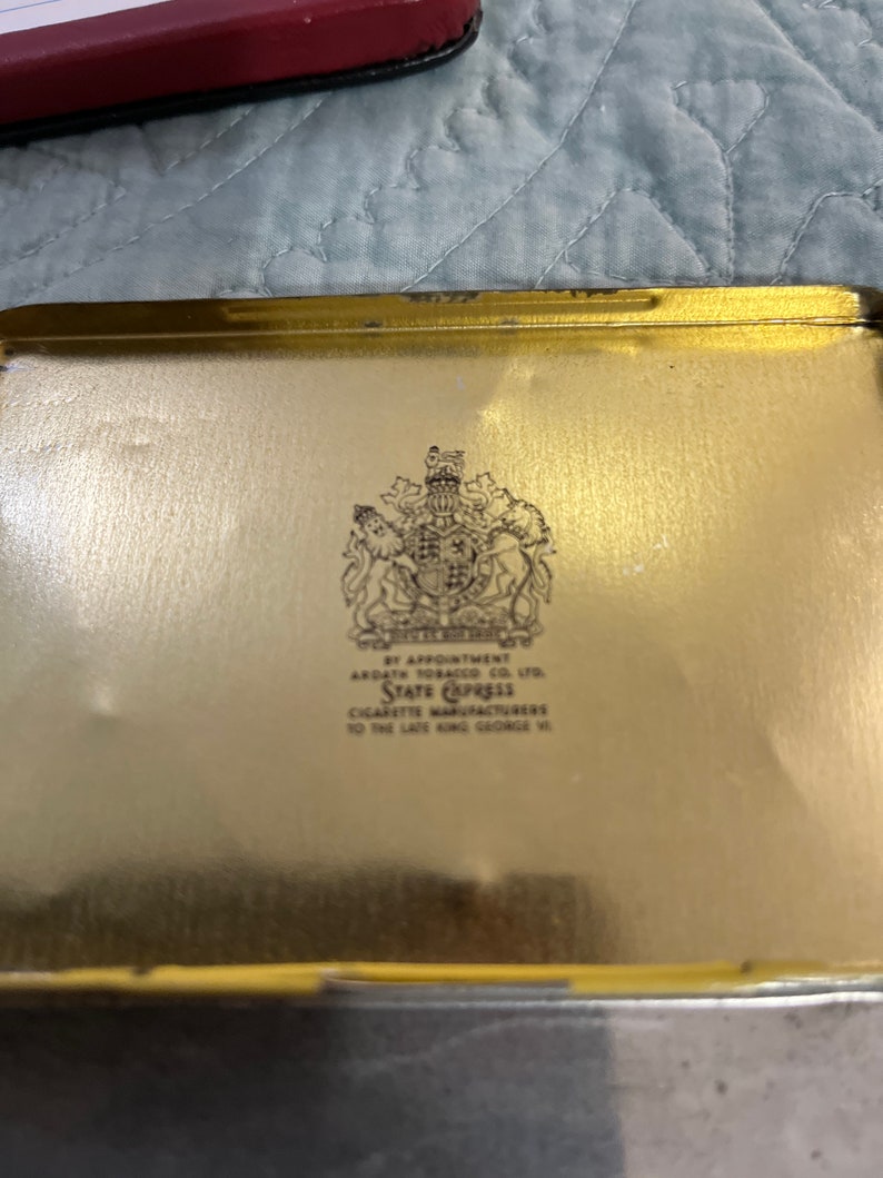 Vintage State Express Cigarette Tin Box - Etsy