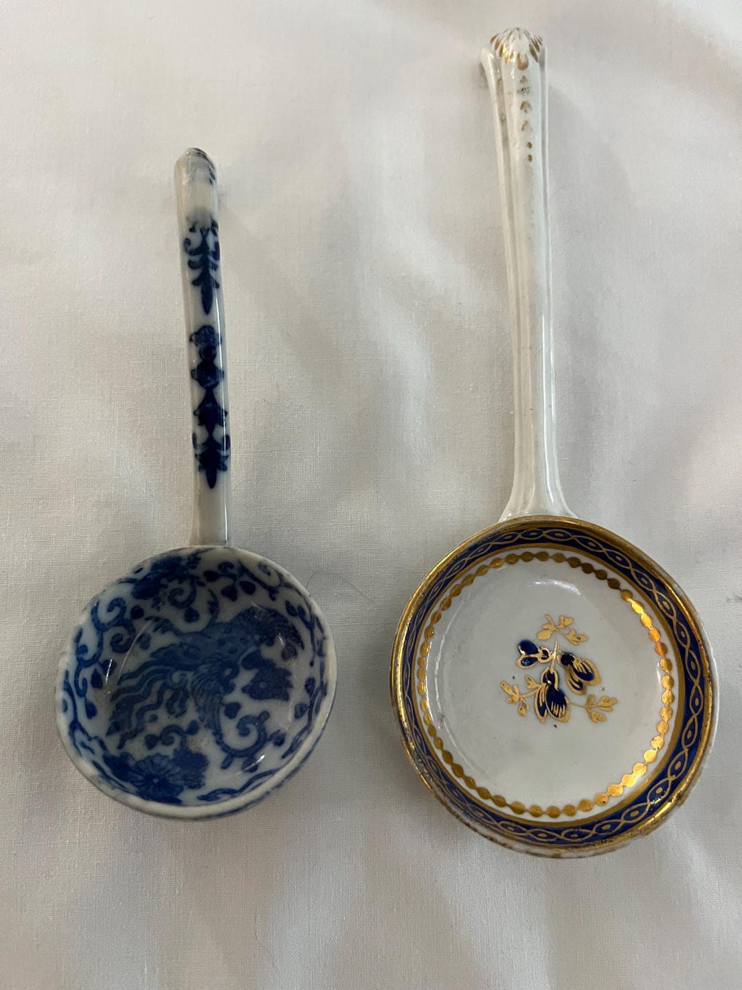 2 Vintage China Ladles - Etsy
