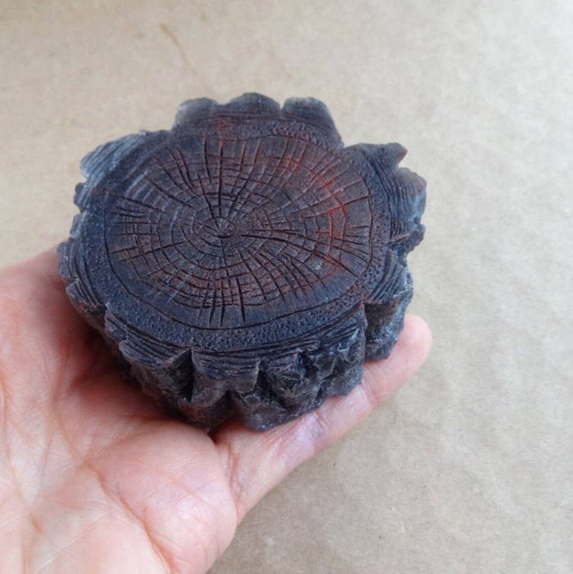 Shungite Mens Black Soap / Detox Bath Homemade Glycerin Wood - Etsy